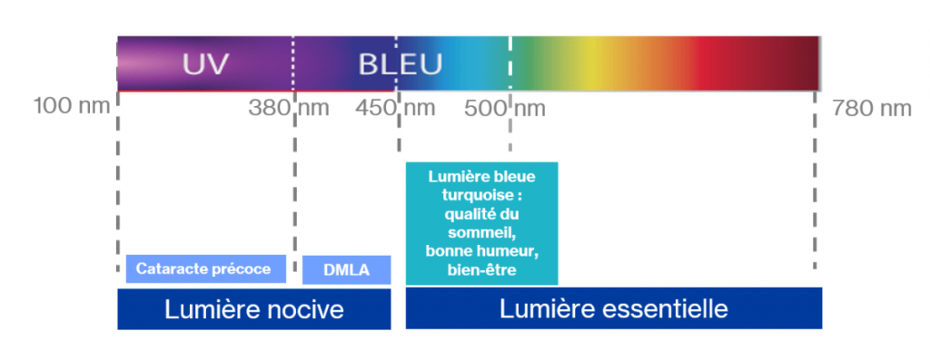 lumière bleue | Optique Capon